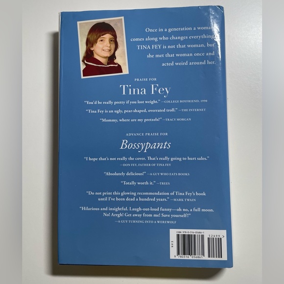 Little, Brown and Company | Other | Signed By Tina Fey Bossypants ...